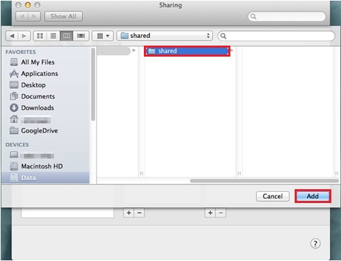 Setting up a password-protected file share for the Scan to Network Folder